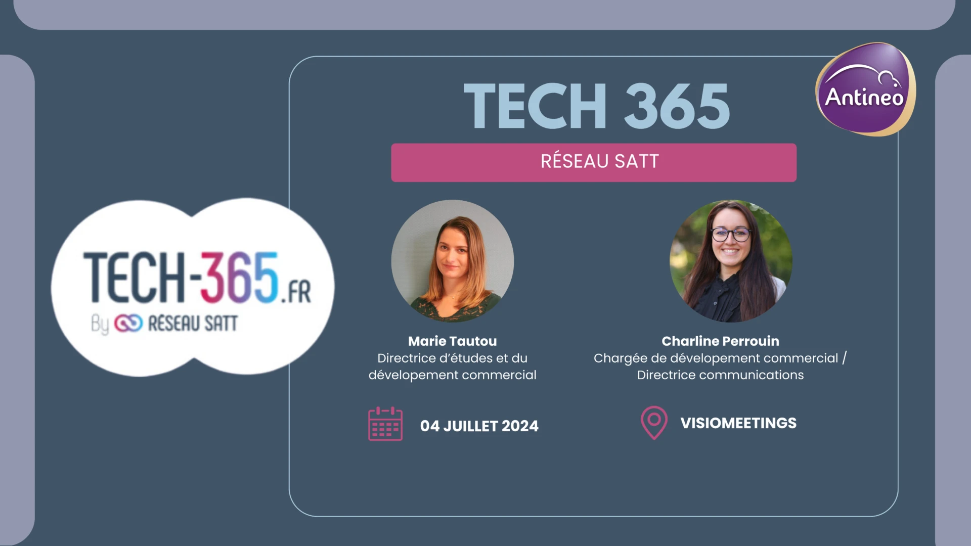 Tech365 | Visio-meetings | Antineo